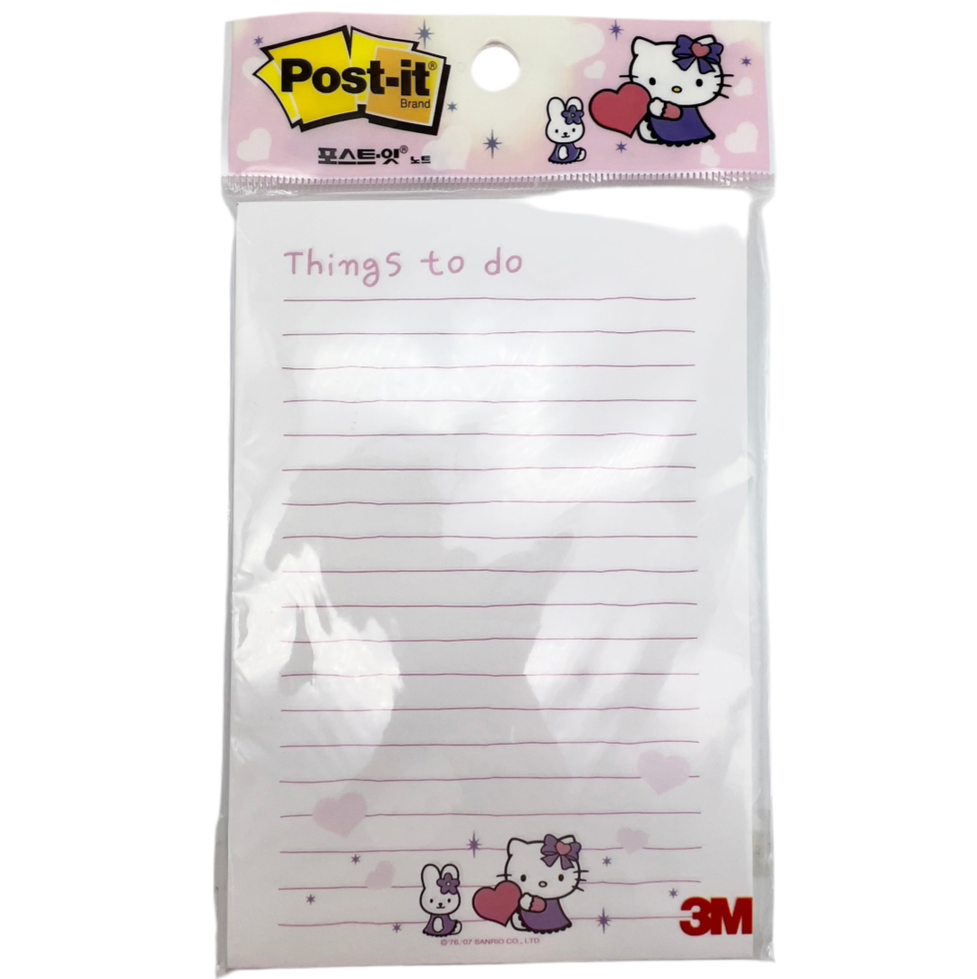 Kitty sticky note pad| MeSoKawaii SQUISHY & KAWAII Online Store